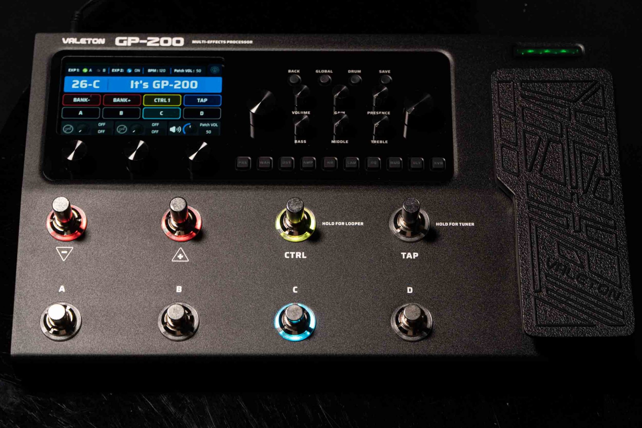 VALETON GP-200 Multi-Effects Guitar/Bass Pedal Review: Can It Compete ...